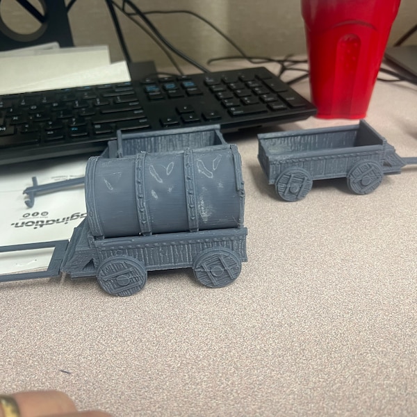 Caravan Carts and Wagons Dnd Miniature Terrain, Dungeons and Dragons, D ...