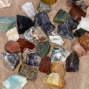 3 Pounds RARE Indian Tumbled Polished Natural Stones Assorted - Etsy