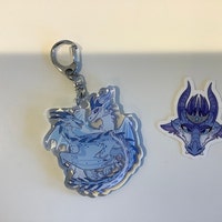 Snowfall and Lynx [ Wings of Fire WOF Acrylic Charm ] - Etsy Canada