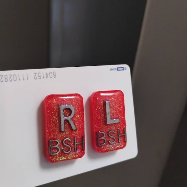 X-ray Markers Set of 2 Cute X Ray Markers Glitter Xray Markers Rad Tech ...