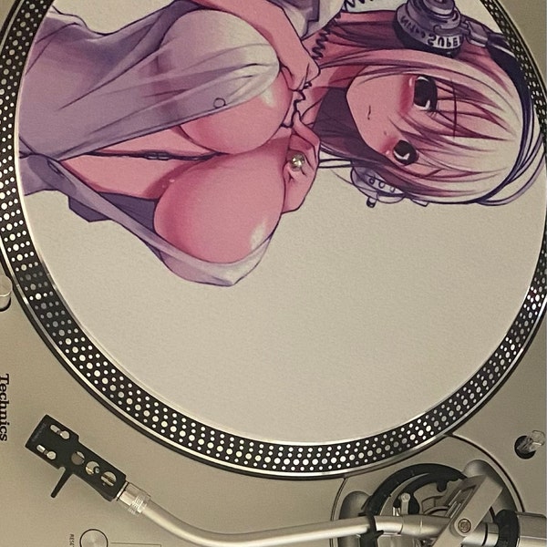 DJ Industries Technics Classic White on Black DJ Slipmat - Etsy