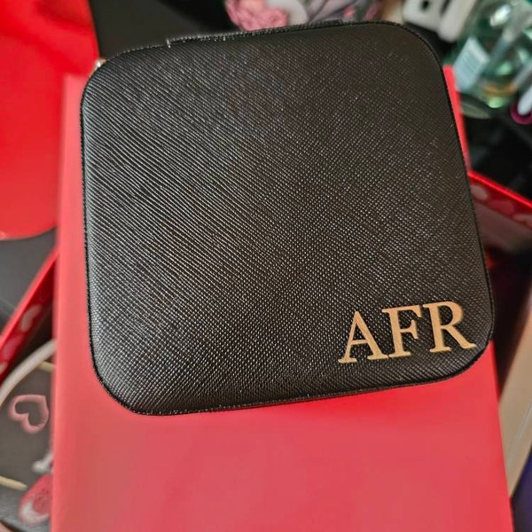 Personalized Groomsmen Watch Box Custom Jewelry Storage Case ...