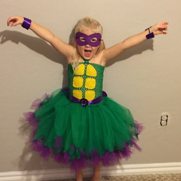 Turtle Ninja Tutu Dress Costume - Etsy