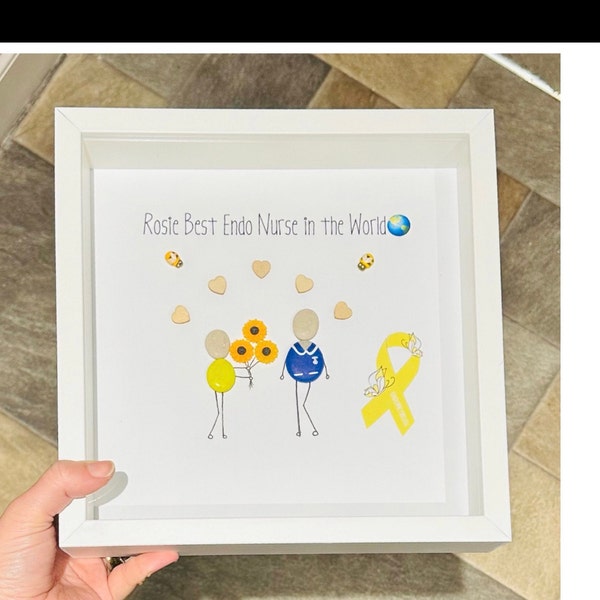 Best Friends Frame, Pebble People, Box Frame - Etsy UK