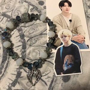 Love Free me Myself and Jimin Beaded Charm Choker - Etsy