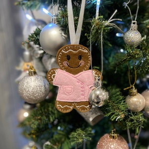 Prison Officer Felt Gingerbread. Prison Officer Decoration. Policeman ...