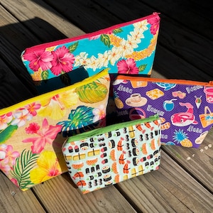 Bilby Pouch Sewing Pattern, Boxy Zipper Pouch Pdf Pattern, Bonus Mini ...