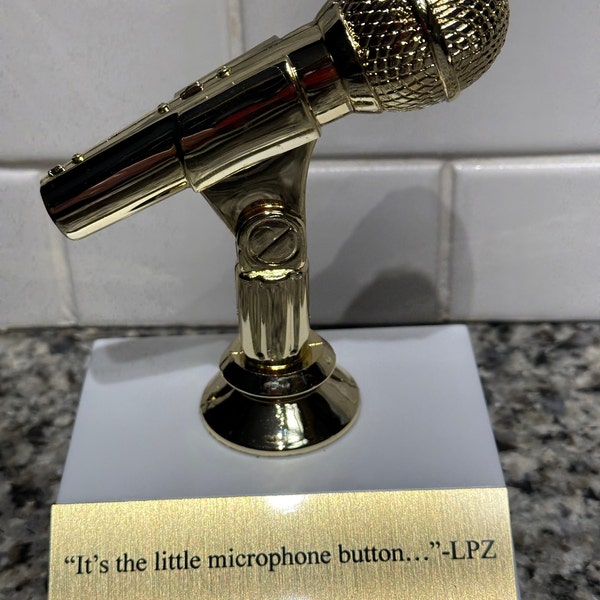 BUSHIEST BEAVER Dundie Award Trophy the Office TV Show Michael Scott ...