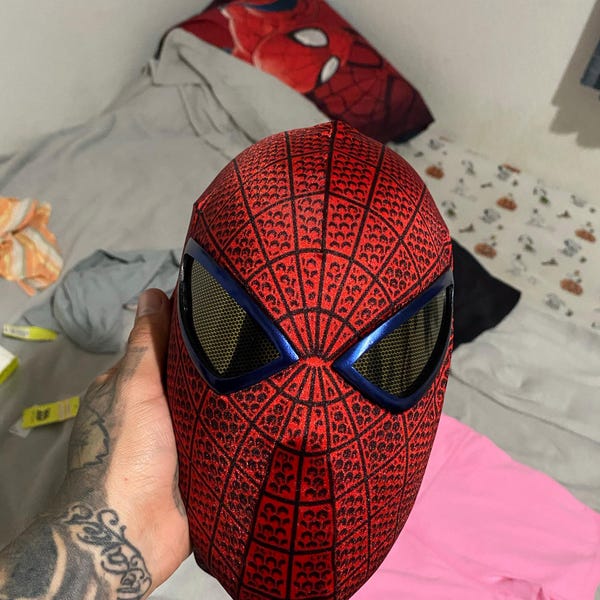 Spider Man Mask 2, Tasm2, Amazing Spider Mask, No Way Home, With ...