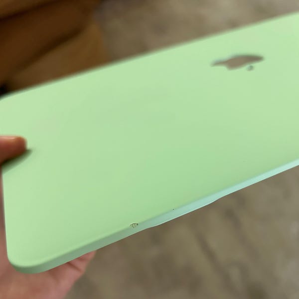 Line Patch Haze Blue Magnetic Smart Case Cover iPad 9 Case, iPad Mini 6 ...