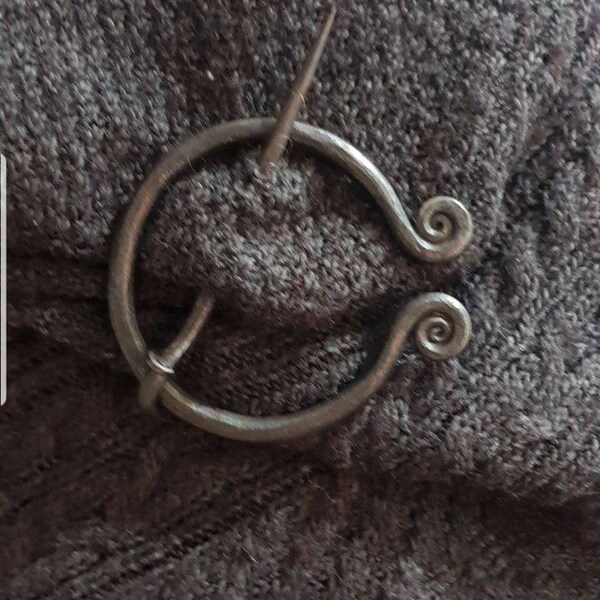 Handmade, Forged, Blacksmith, Brooch, Fibula, Medieval, Buckle, History ...