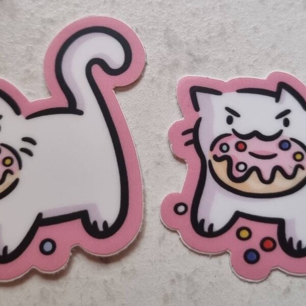 Mini Cinnamon Roll Vinyl Sticker Waterproof Phone Sticker Cute Cinnamon ...