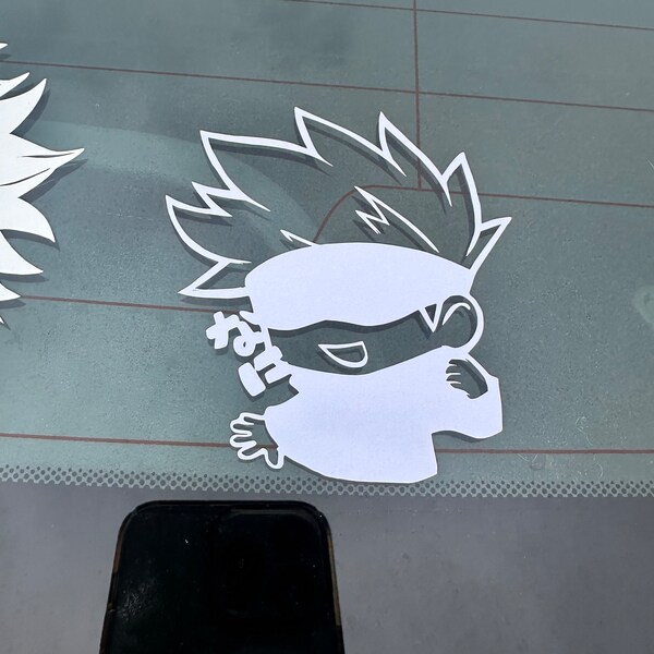 Anime Inspired Car Decals, Bumper Stickers - Etsy