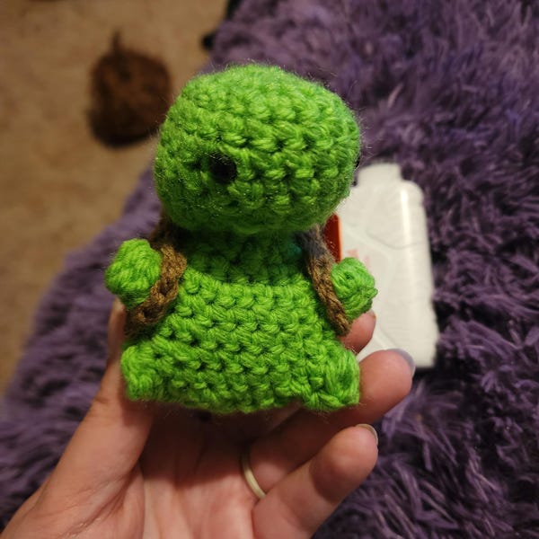 Trunk the Turtle No-sew Crochet Pattern Incl. Modifications for ...