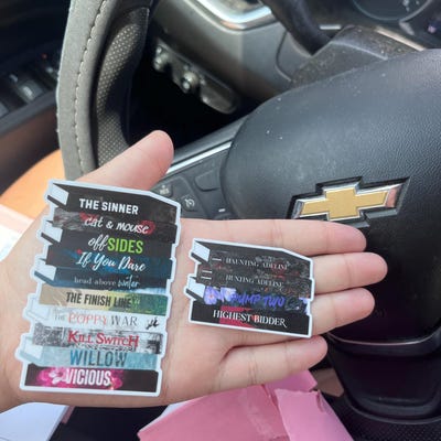 My House My Chair My Woman Sticker, Bookish Sticker, Fourth Wing, Iron ...