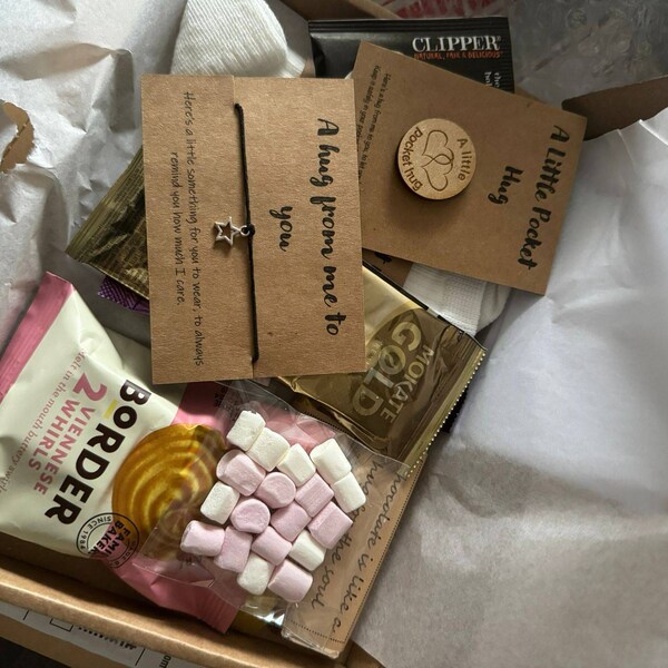 Box of Positivity Hug in a Box Gift Box Kindness Happiness Gifts for ...
