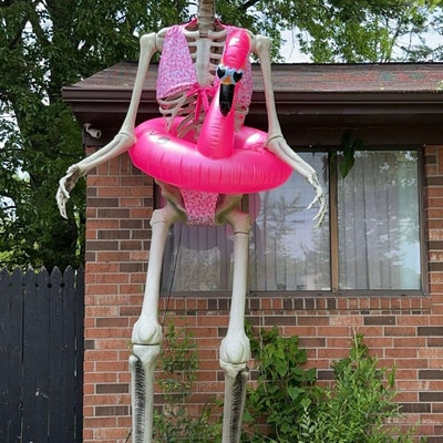 12 Ft Skeleton SWIM WEAR skeleton & Hats Not Included - Etsy