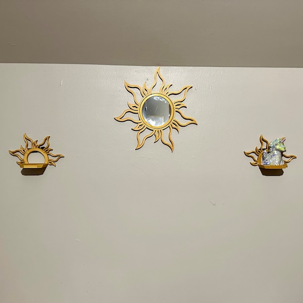 Lost Princess Sun Wall Shelf - Etsy