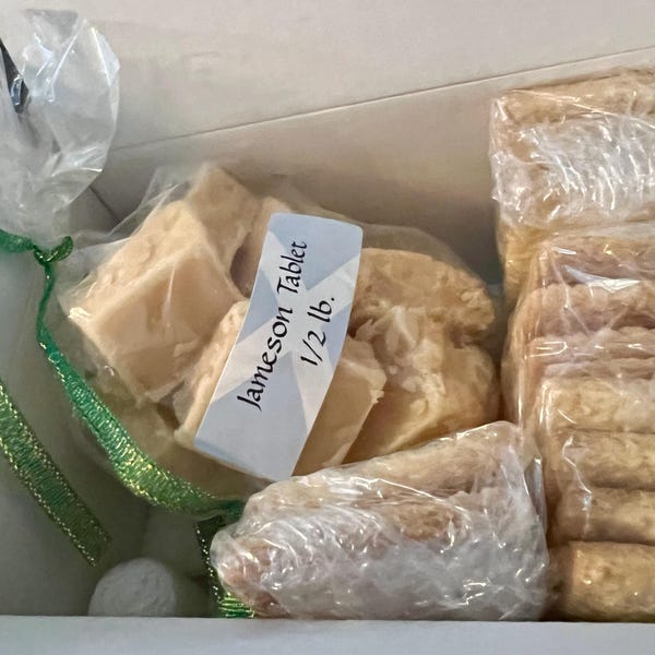 Irish Cream Scottish Tablet Candy - Authentic Scotland Family Recipe ...