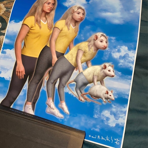 ANIMORPHS #22: THE SOLUTION Art Print, Signed and Numbered by the ...