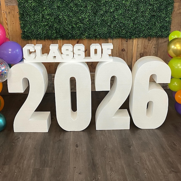 Giant Styrofoam Letters | Custom 3D Foam Names, Events - Etsy