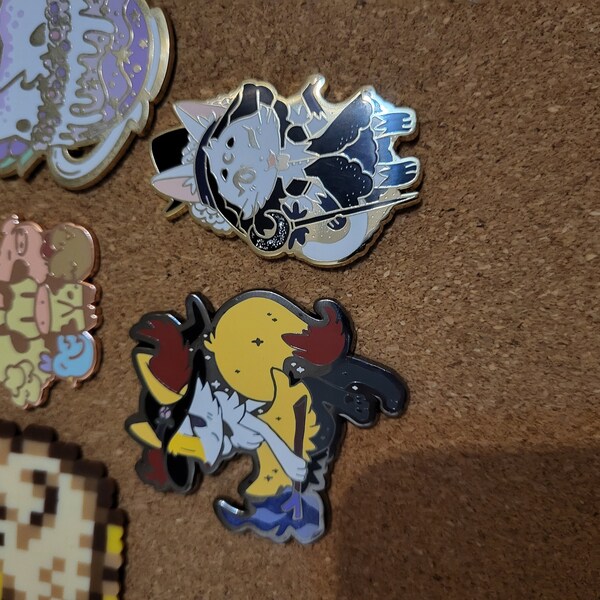 Braixen, Marowak & Spectrier Hard Enamel Pins With Pearlescent Details ...