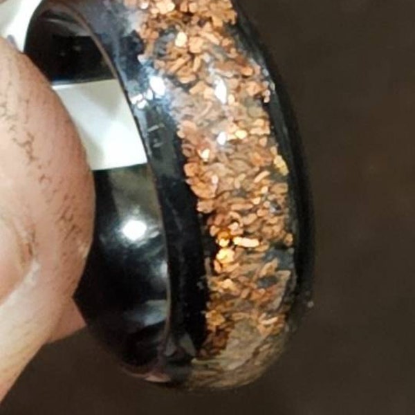 Crushed Copper Inlay Metal - Etsy