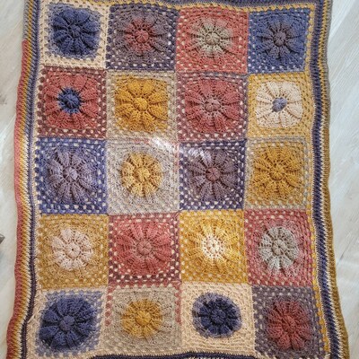 CROCHET PATTERN Thyme to Crochet Afghan Make to Any Size PDF Download ...