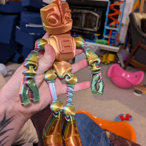 3D Printed Robot, 3D Printed Toys, Flexi Factory, the Wild Robot, Robot ...