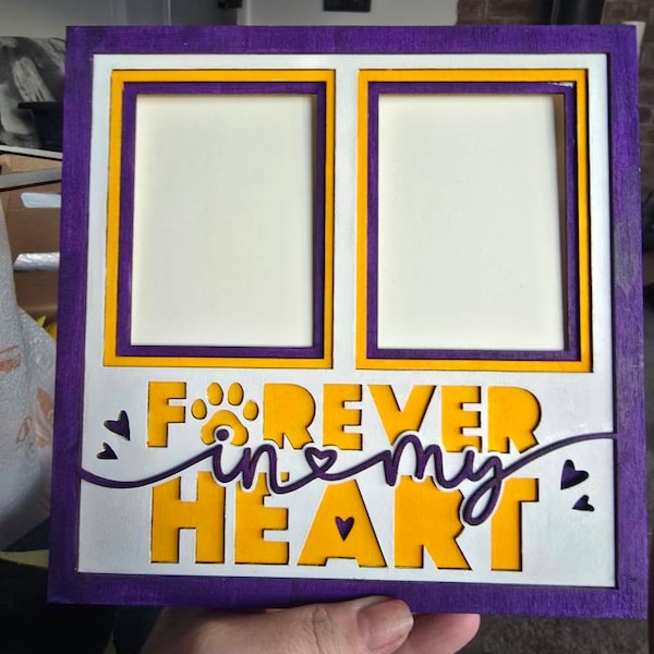 Brother Shadow Box SVG Files for Cricut Projects, Handmade Personalized ...