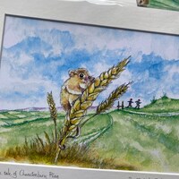 Original Hand Crafted Rabbit Wood Engraving (pyrography) Illustration ...