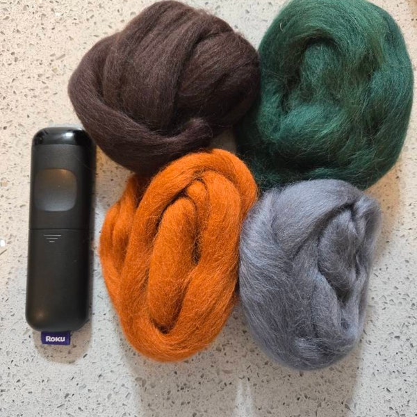 Felting Needles Complete Set W/ Storage Case, Color-coded - Gauge 36 ...