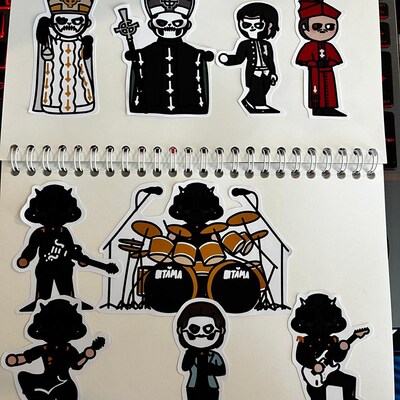 Call of Duty Chibi Stickers Simon Ghost Riley, Johnny Soap Mctavish ...