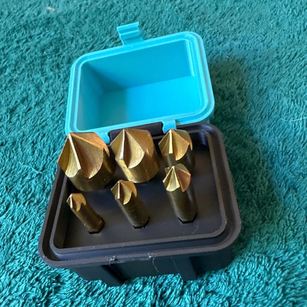 Dewalt Mini Box Storage Case | for Countersink, Router Bits, Drill Bits ...