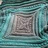 Menandore Crochet Shawl Pattern: Asymmetric Triangle Design (PDF ...