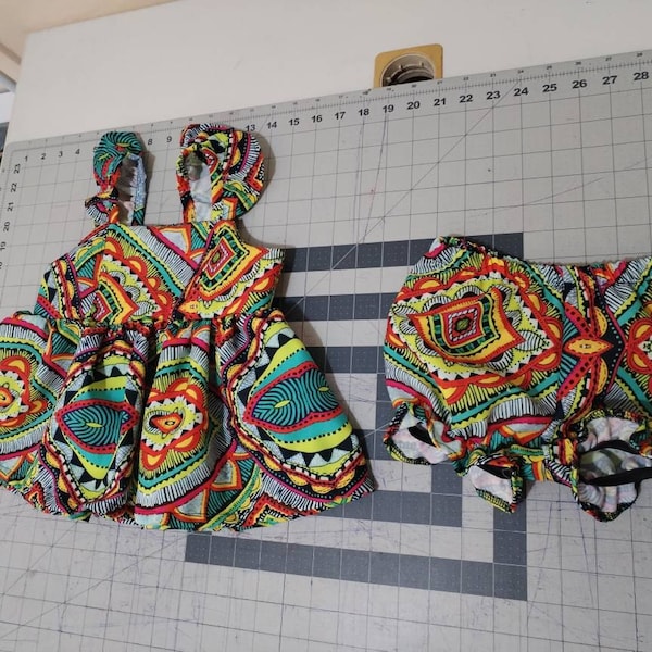 Tie Back Top Pattern. Open Back Crop Top GAJA. Simple but Original Top ...