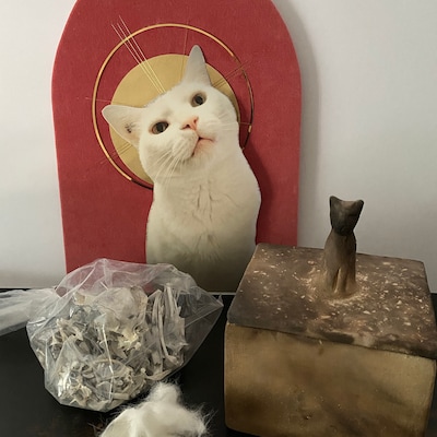 Male and Female Mandrake Root Plaque Set Green, Black or Blue Wash ...