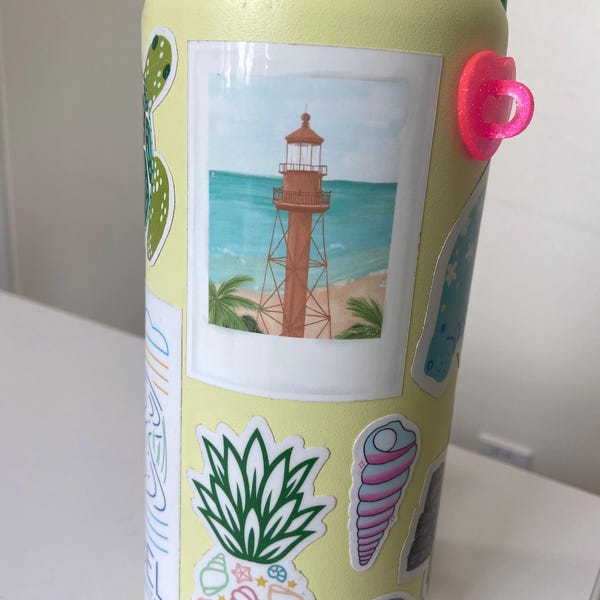 Ponce Inlet Lighthouse Sticker, Ponce Inlet Florida Stamp, Florida ...