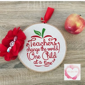 Teacher Quote "teachers Change the World One Child at a Time ...
