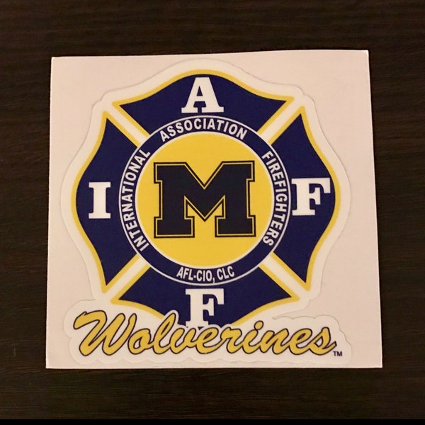 IAFF Florida Gators Car Decal: Union Firefighter Pride - Etsy