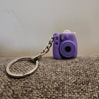 Mini Camera Keychain and Your Own Personalized Photo. Camera Keychain ...