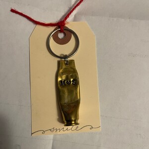 Bullet Keychain Hand Stamped Personalized Bullet Keychain | Etsy