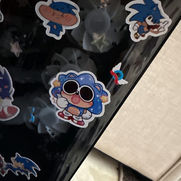 SONIC Inspired Stickers! [ft. Sonic, Tails, Knuckles, Shadow, Eggman ...
