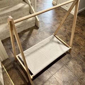 Wood Clothes Rack A Frame Rack Wood Clothing Rack Dress up - Etsy
