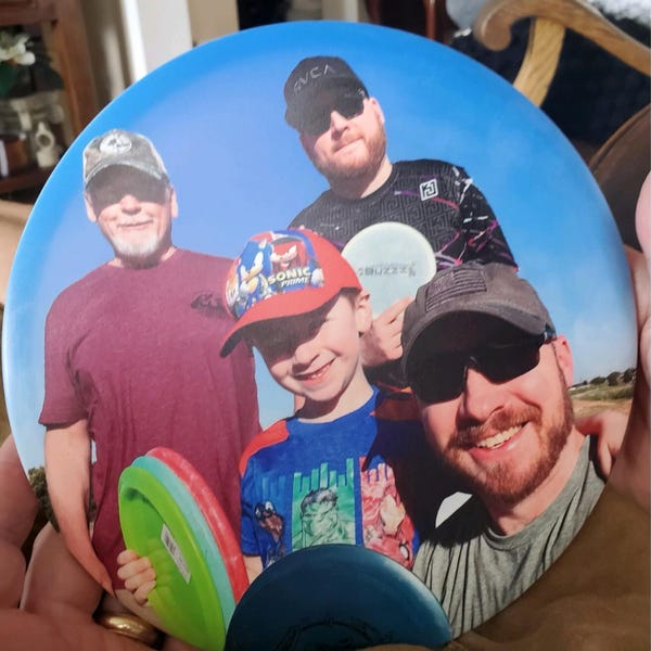 Custom Disc Golf Line Drawing Disc, Turn Your Picture Into Custom Disc ...