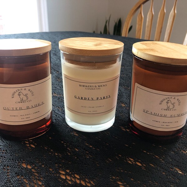 Spruce & Cedar Candle | 10 Oz. Winter Holiday Candle | 100% Soy Wax - Etsy