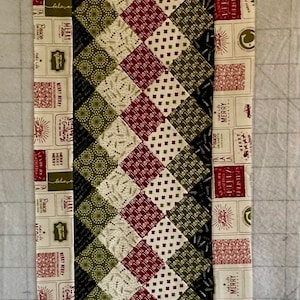 PDF Super-simple Patchwork Quilted Table Topper Pattern Digital ...