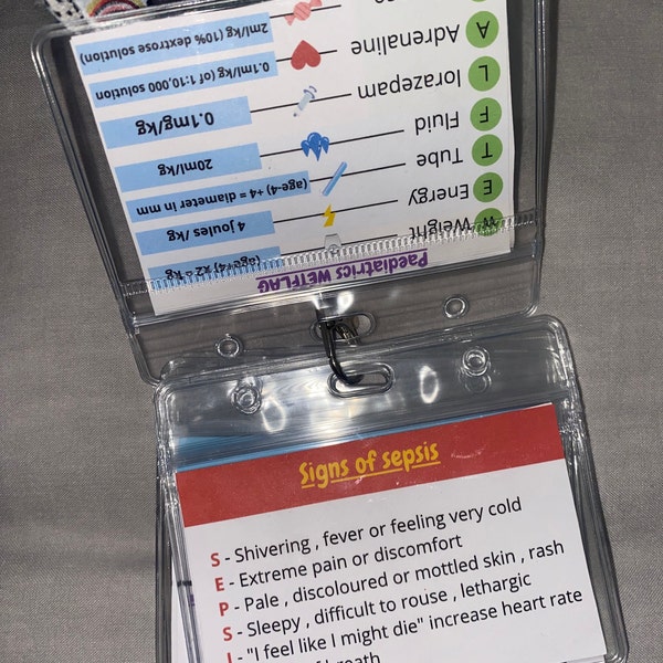 Nursing Lanyard Cards | Child Nursing Lanyard Plastic Card|paediatric ...