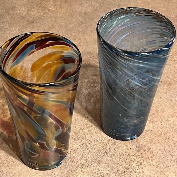 Handmade Pint Glasses - Etsy