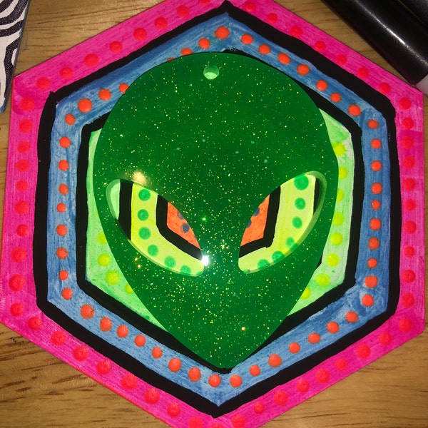 Alien Mold, Shiny Mold, Silicone Molds for Epoxy Crafts, Resin Craft ...